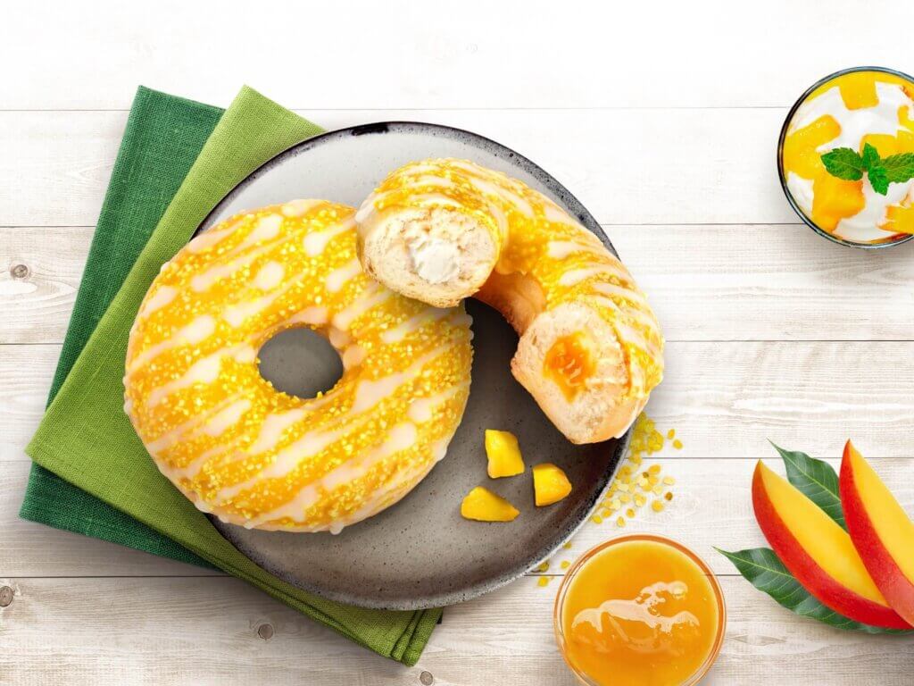 Mango Cheesecake Donut - BÄKO DANMARK